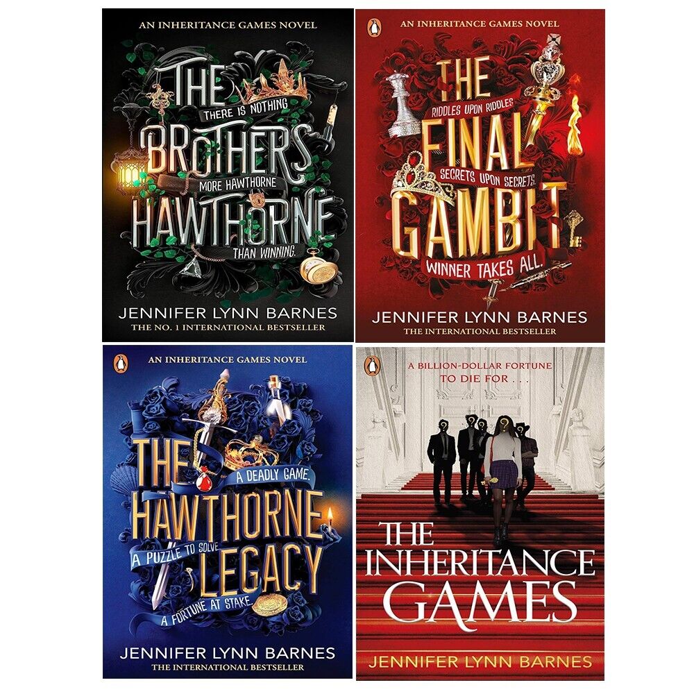 Inheritance Games Collection 4 Books Set by Jennifer Lynn — The Book Bundle