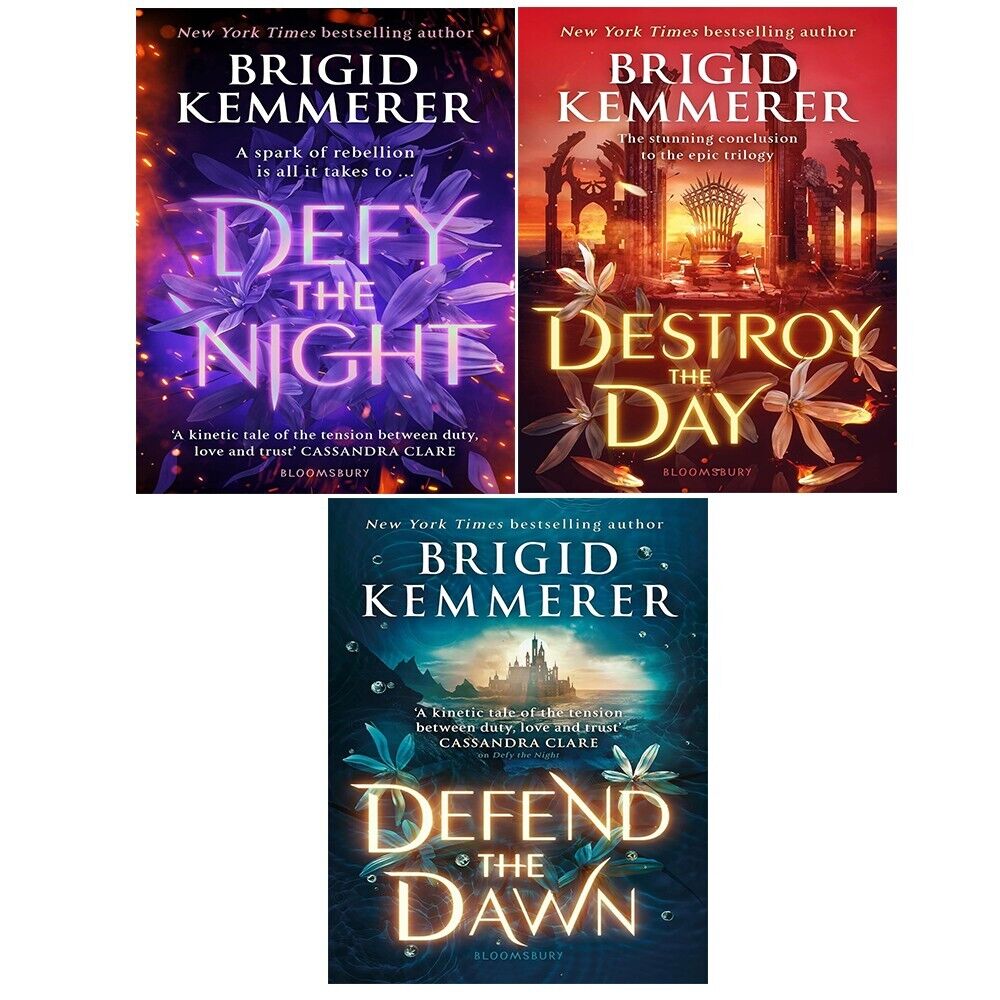 Defy the Night Series Collection 3 Books Set by Brigid Kemmerer Destroy ...