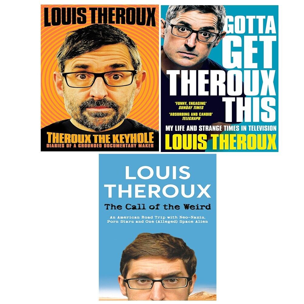 Louis Theroux Collection 3 Books Set Call of the Weird,Theroux The ...