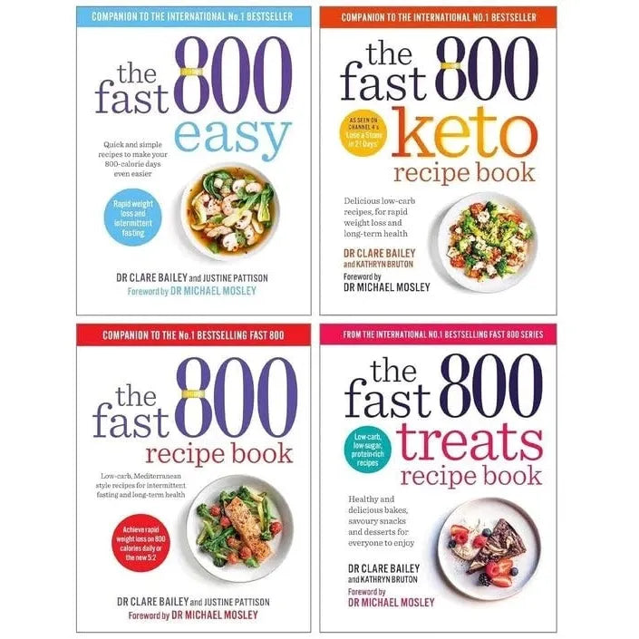 Fast 800 Series 4 Books Collection Set by Dr Michael Mosley | The Book ...