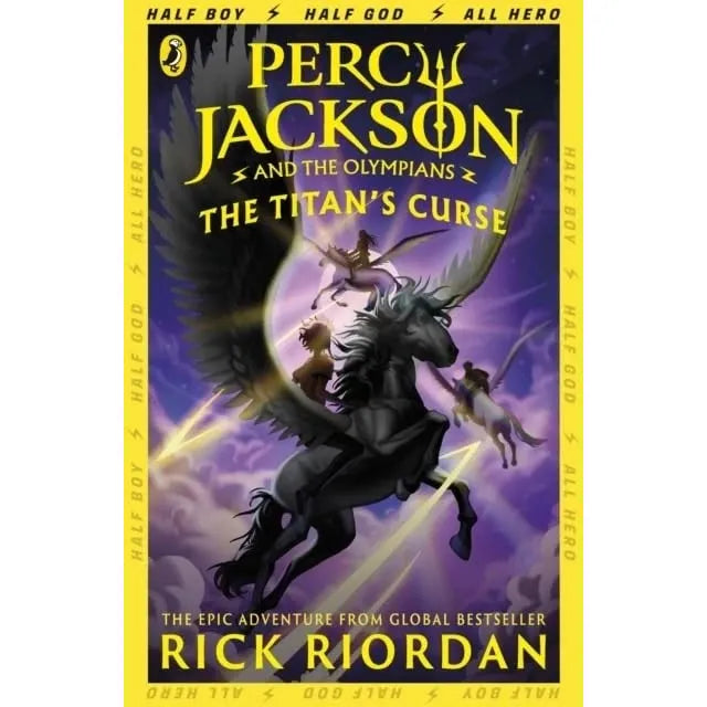 Percy Jackson and the Olympians Series 1-7 Books Collection Set by Rick ...