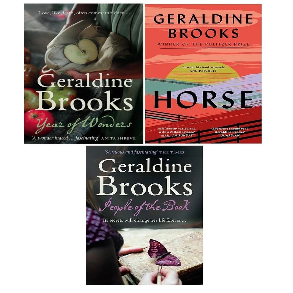 Geraldine Brooks Collection 3 Books Set (Year of Wonders, People Of Th ...