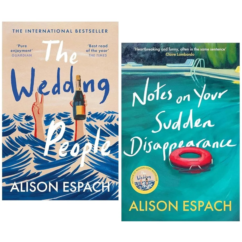 Alison Espach 2 Books Collection Set(The Wedding People & Notes on Your ...