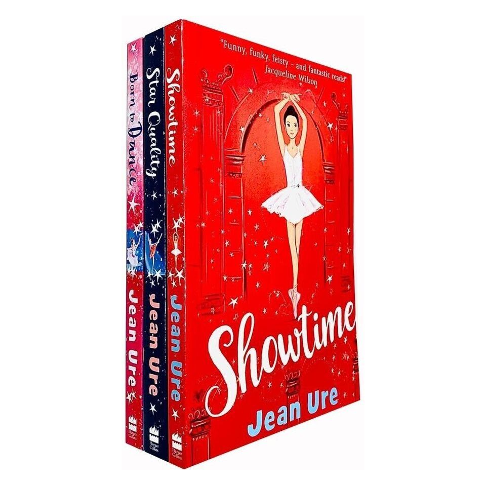 Dance Trilogy Collection 3 Books Set by Jean Ure Star Quality, Showtime ...