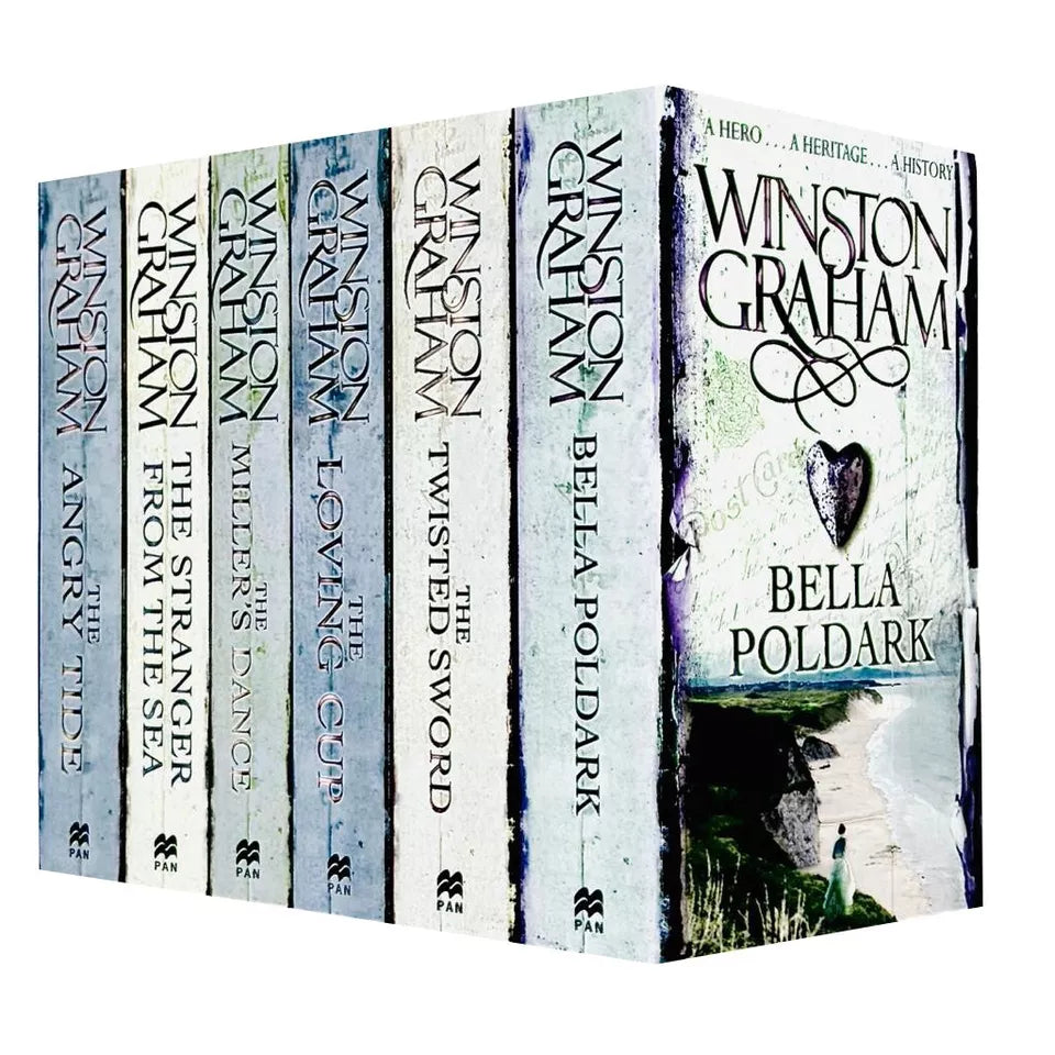 Poldark Series 6 Books Collection Set by Winston Graham (Poldark books ...