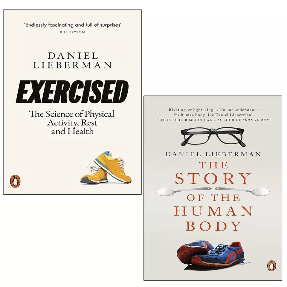 Daniel Lieberman Collection 2 Books Set (Story of the Human Body ...