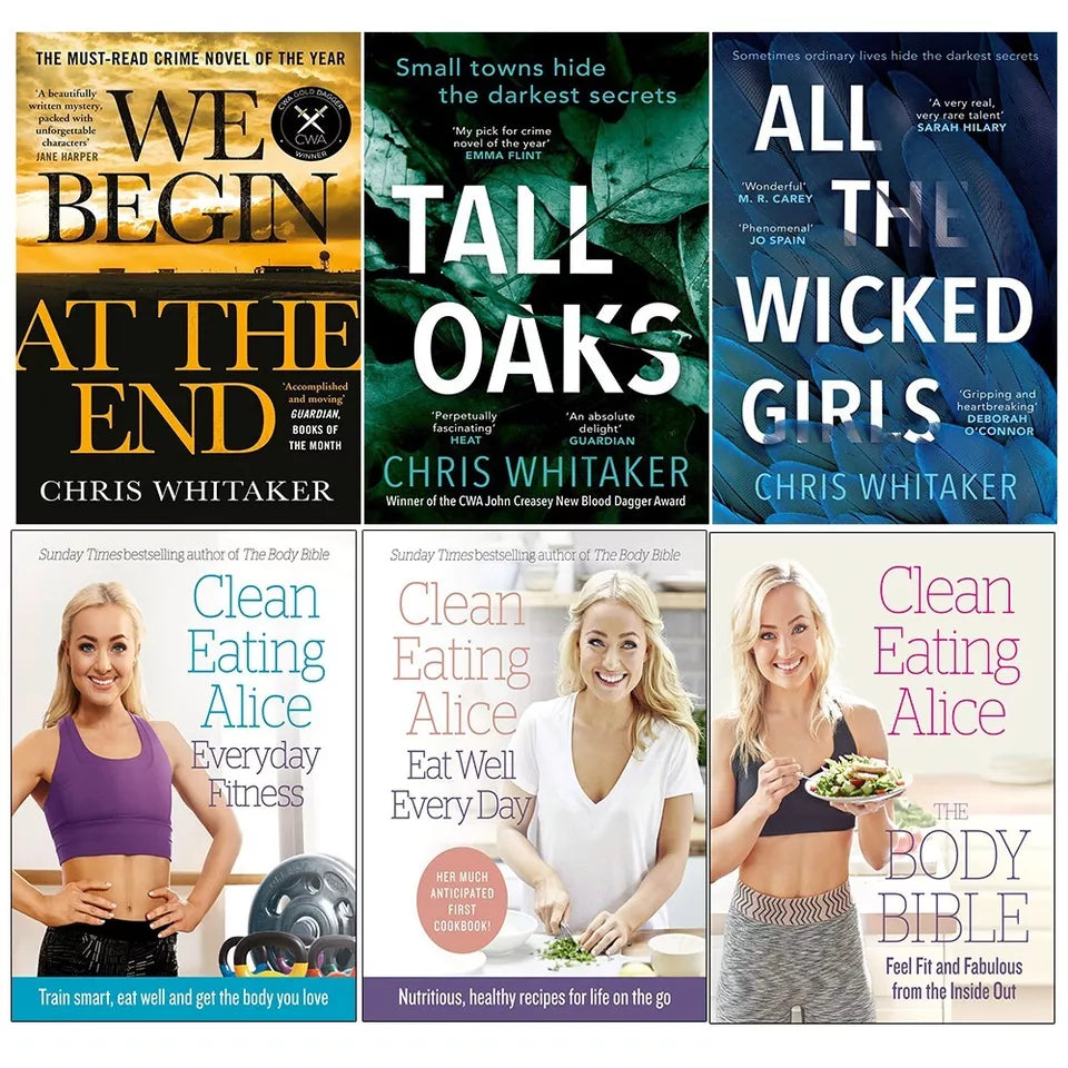 Chris Whitaker and Clean Eating Alice Collection 6 Books Set Everyday ...