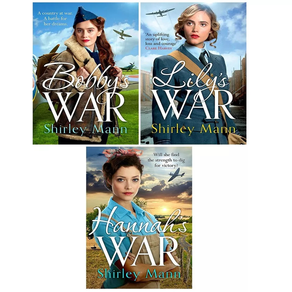 Memory Lane Series 3 Books Collection Set by Shirley Mann Hannah's War ...