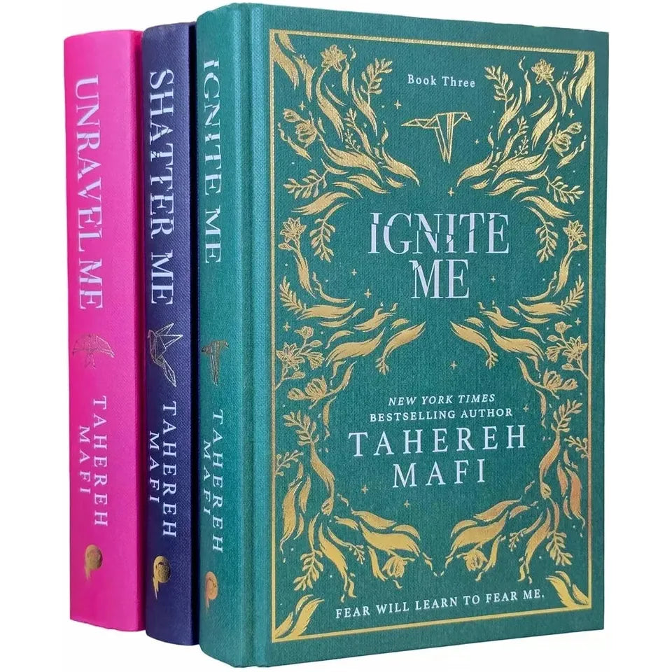 Shatter Me Collectors Edition 3 Books Set by Tahereh Mafi (Hardcover) | The Book Bundle