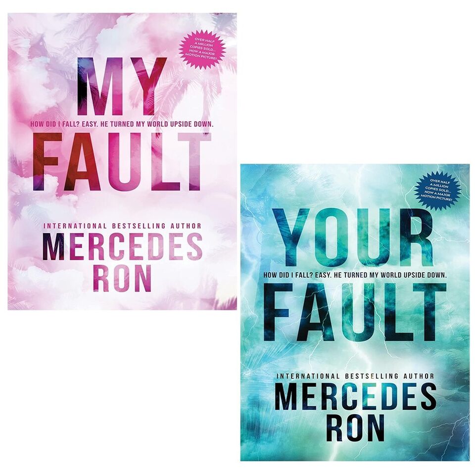Culpable Series Collection 2 Books Set by (ercedes Ron My Fault, Your ...