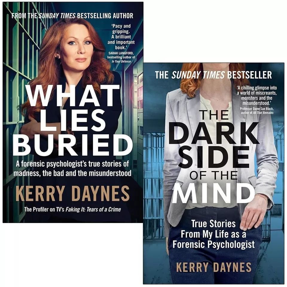 Kerry Daynes Collection 2 Books Set (What Lies Buried, Dark Side of the ...