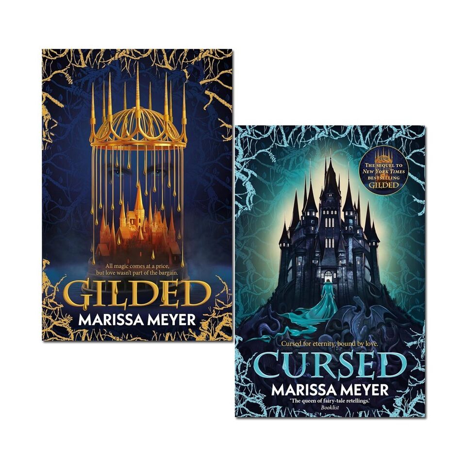 Gilded Duology Series 2 Books Collection Set by Marissa Meyer Gilded, Cursed | The Book Bundle
