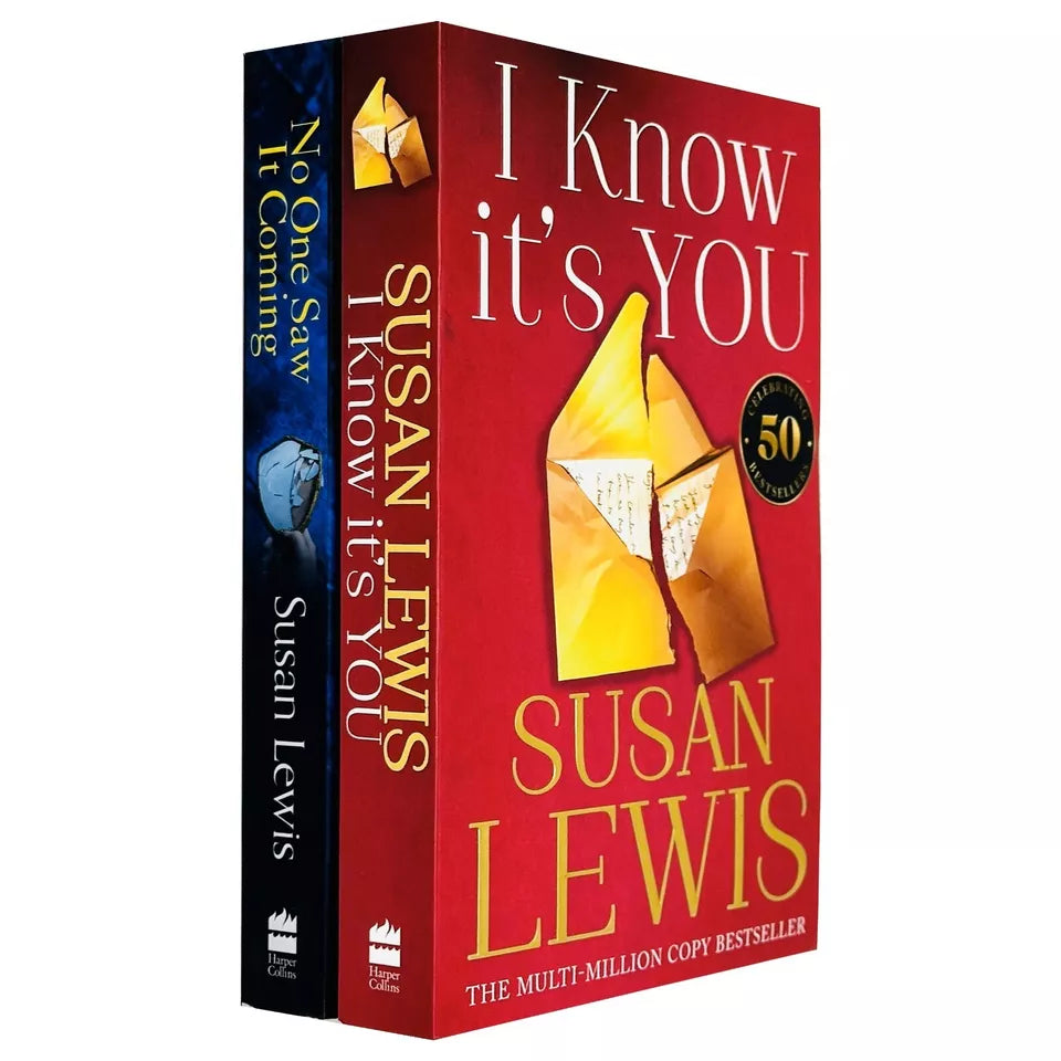 Susan Lewis Collection 2 Books Set (I Know It’s You, No One Saw It ...