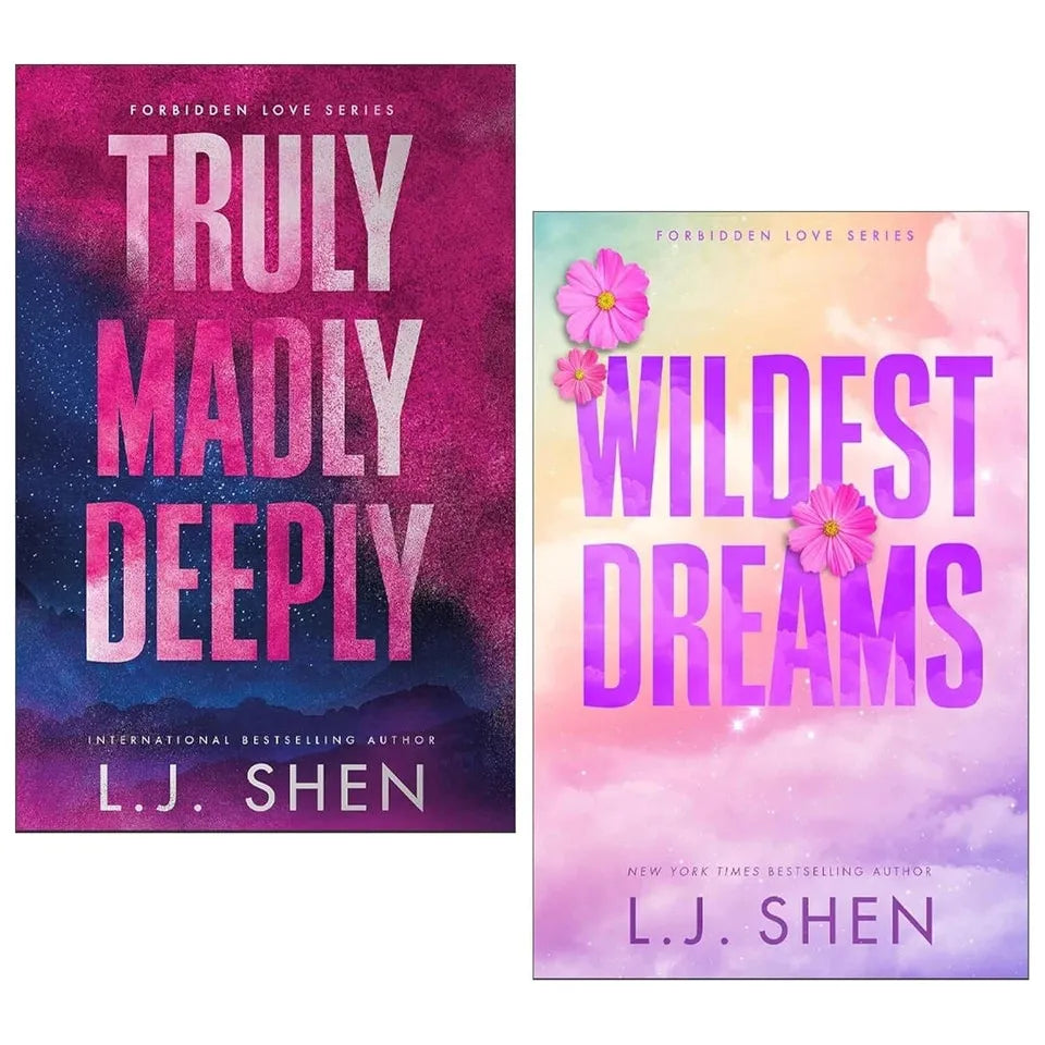 Forbidden Love Series 2 Books Collection Set by L.J. Shen Wildest Drea ...