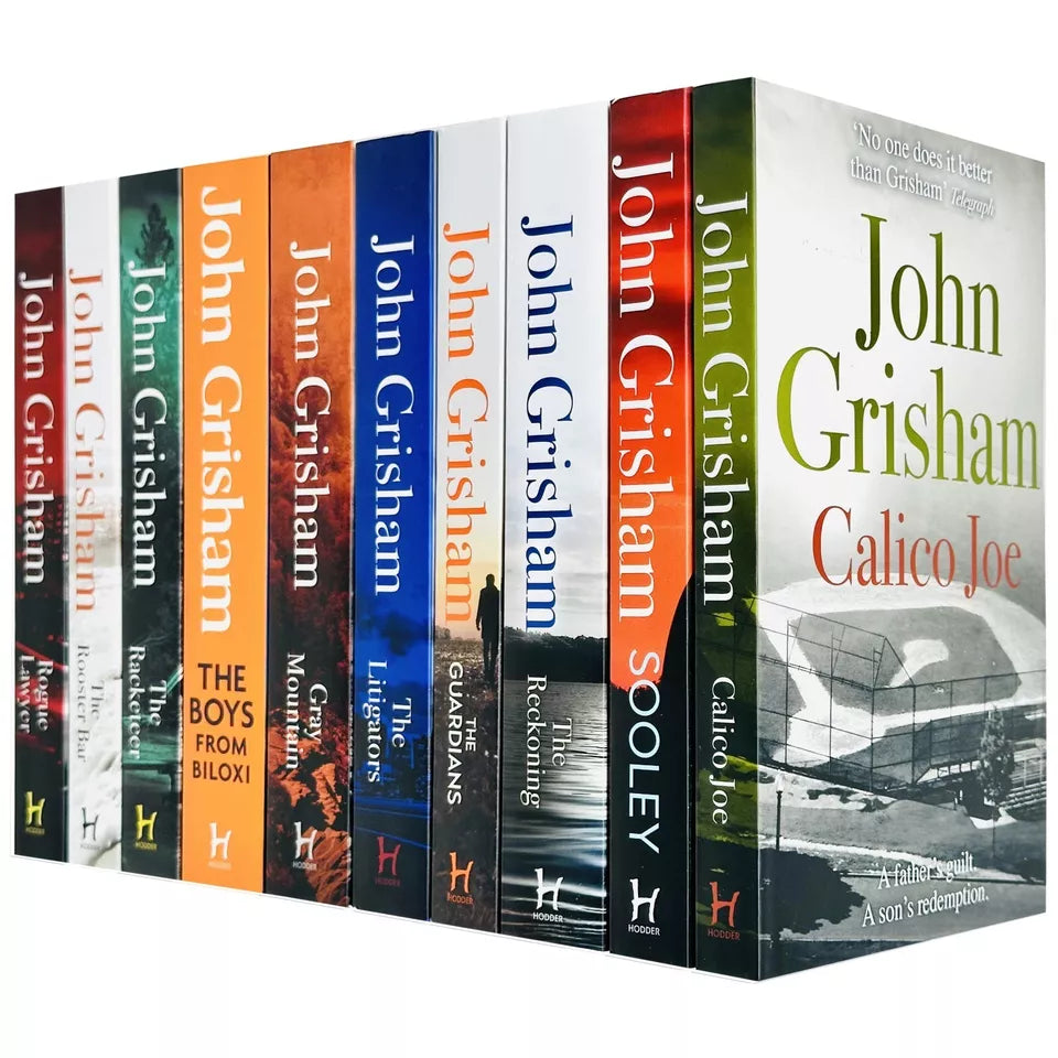 John Grisham 10 Books Collection Set (The Boys From Biloxi, The ...