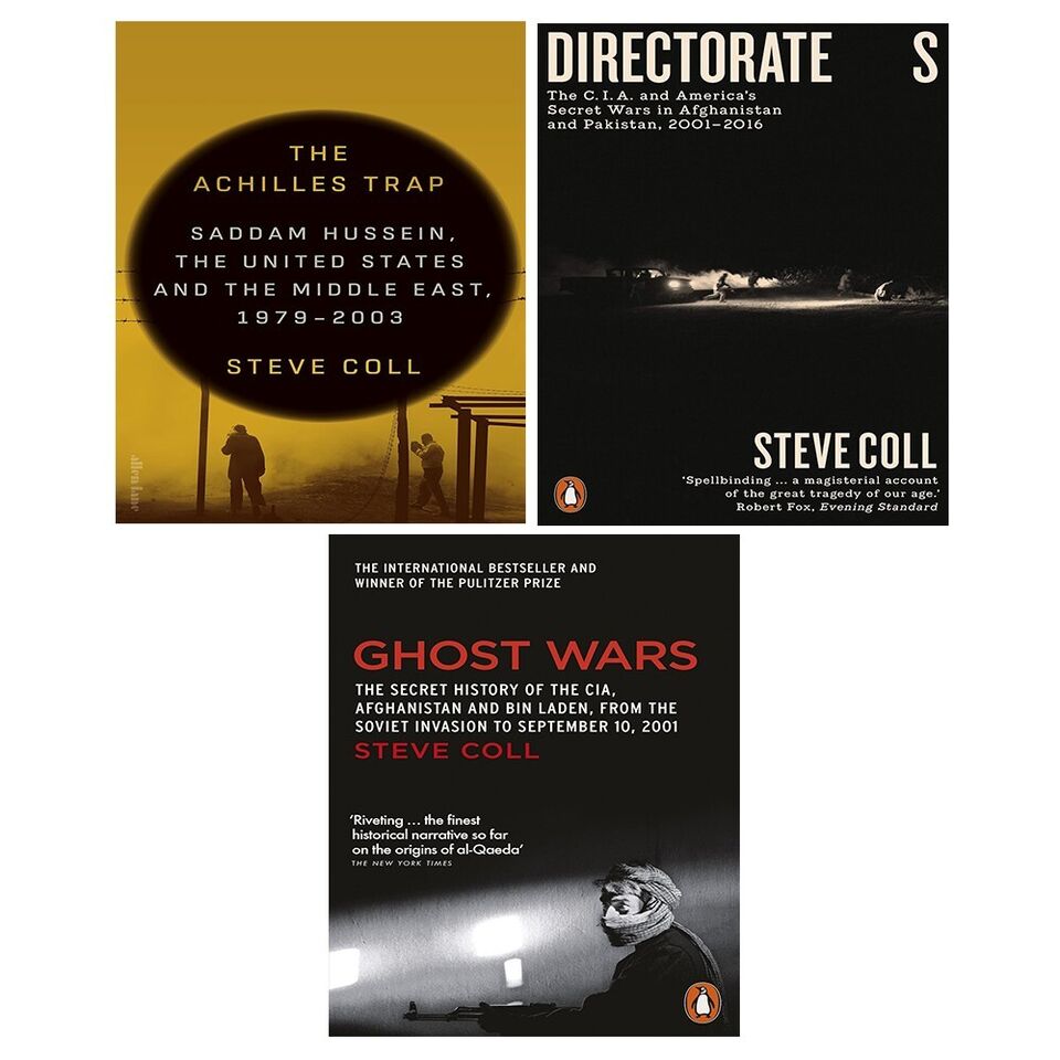 Steve Coll Collection 3 Books Set (The Achilles Trap [Hardcover], Ghost ...