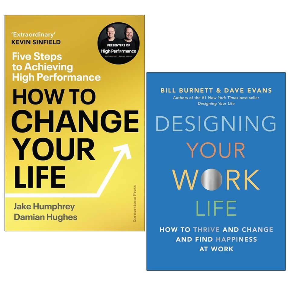 How to Change Your Life, Designing Your Work Life 2 Books Collection ...