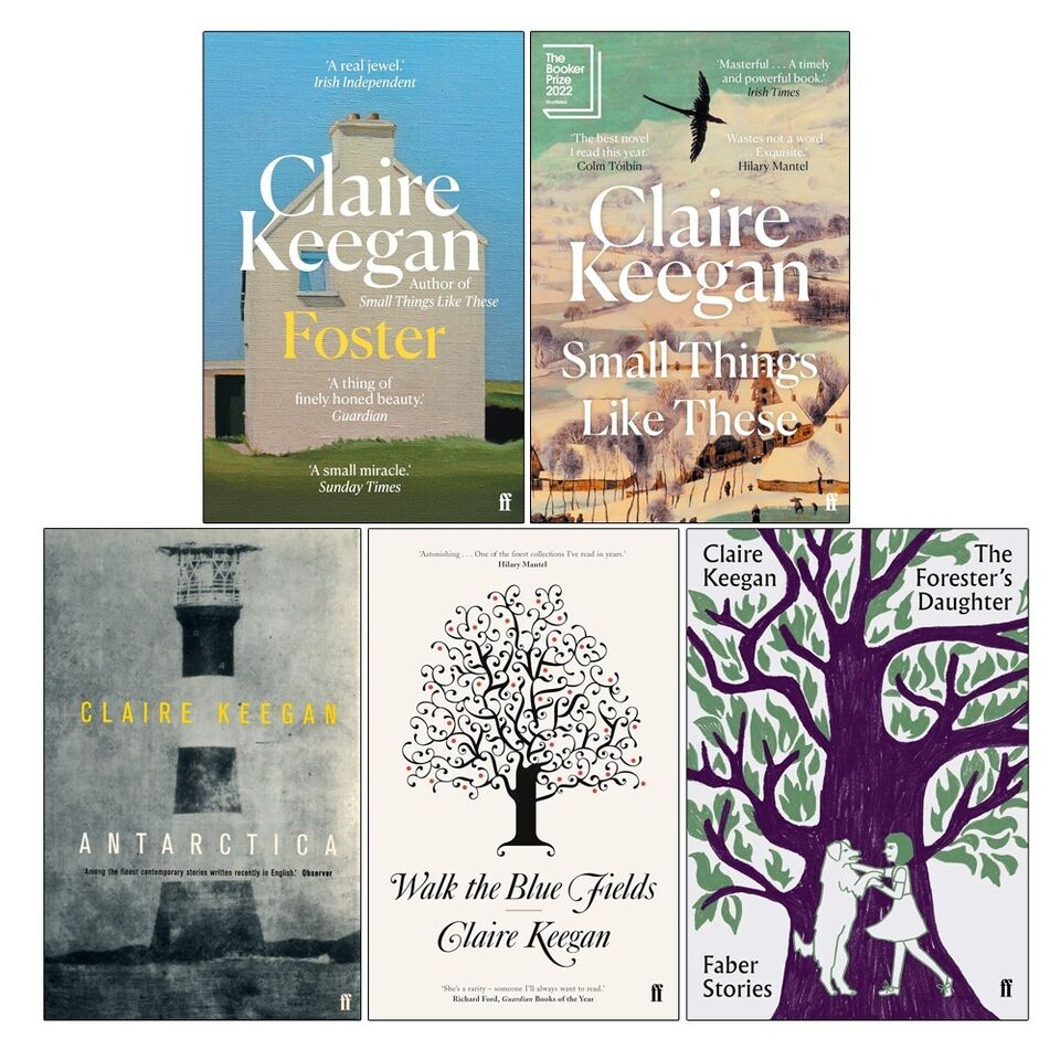 Claire Keegan Collection 5 Books Set Walk the Blue Fields, Foster ...