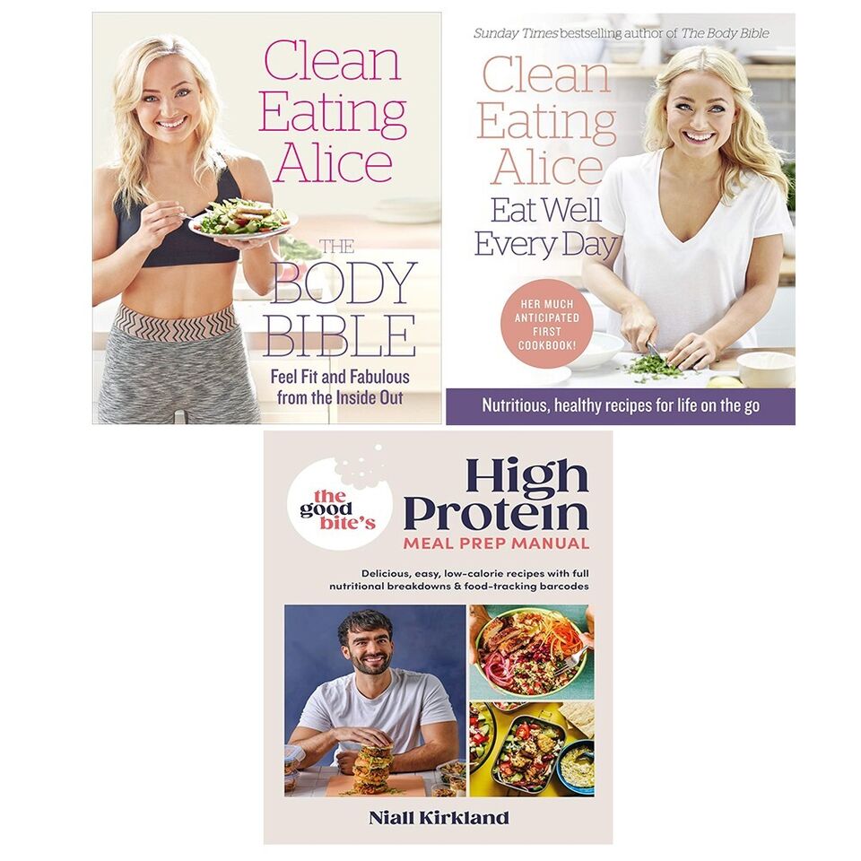 Clean Eating Alice Eat Well Every Day, Body Bible, High Protein (HB) 3 ...