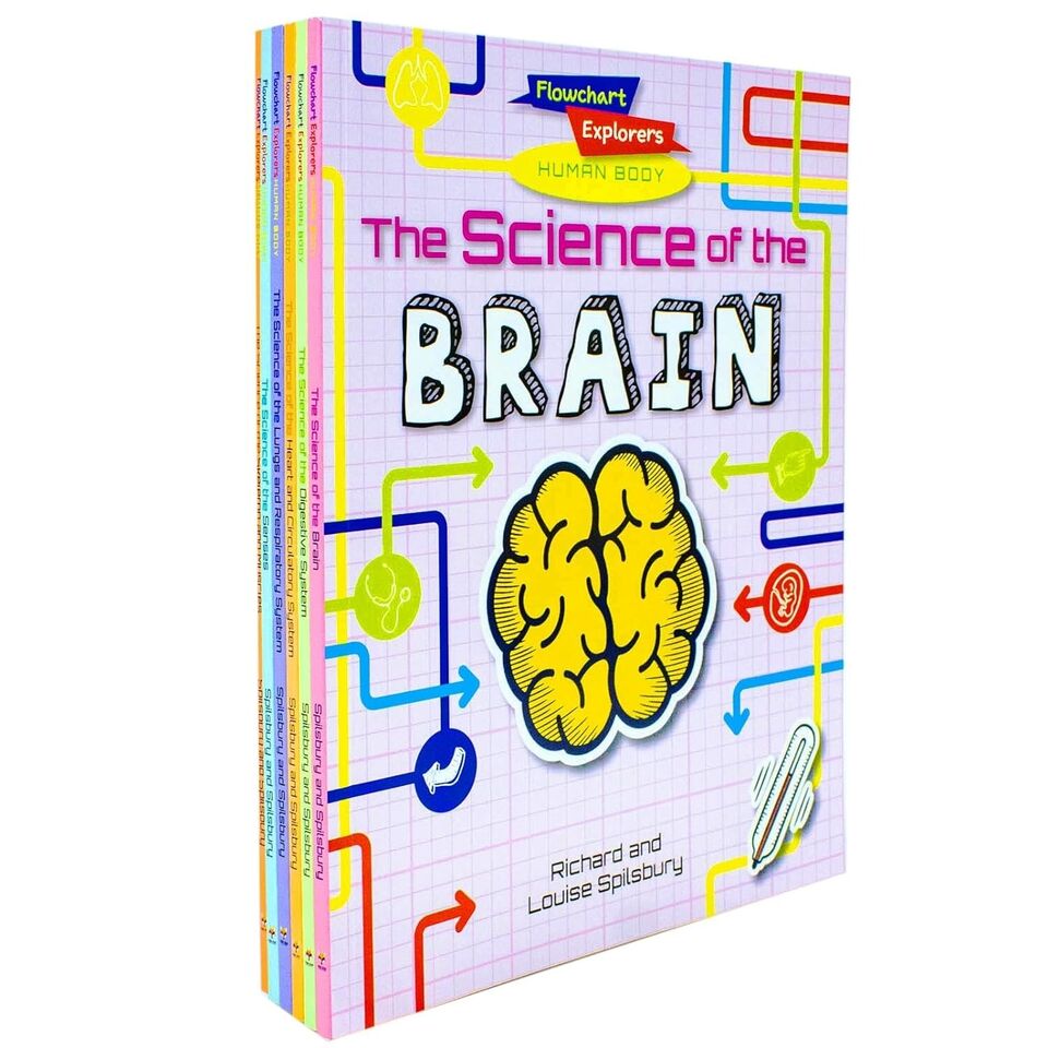 Flowchart Explorers Human Body STEM 6 Science Books Set | The Book Bundle