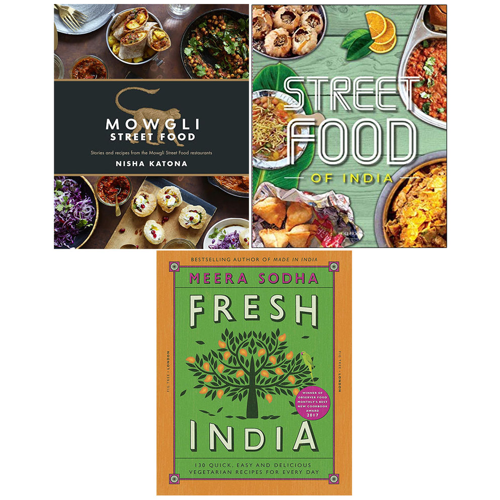 Mowgli Street Food, Fresh India: 130 Quick, Street Food 3 Books ...