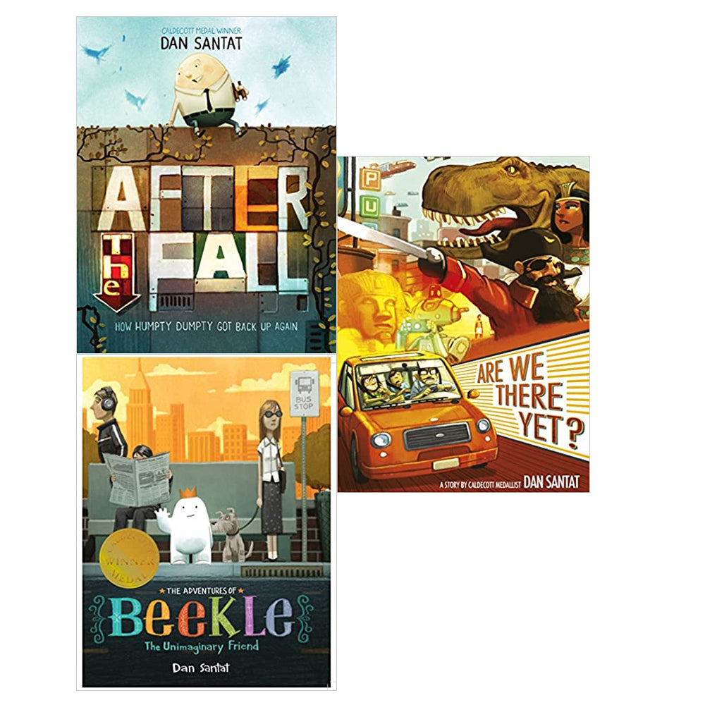 Dan Santat 3 Books Set (The Adventures of Beekle: The Unimaginary Frie
