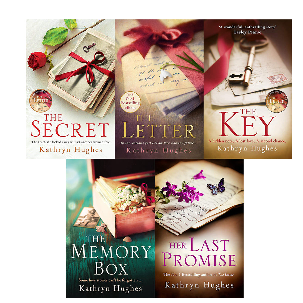 Kathryn Hughes Collection 5 Books Set (The Letter, The Secret, The Key ...