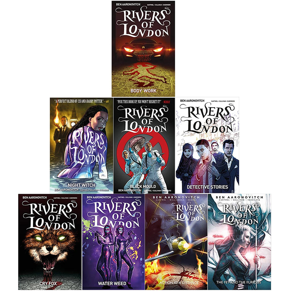 Rivers Of London Series (Vol 1-8) Ben Aaronovitch Collection 8 Books S ...