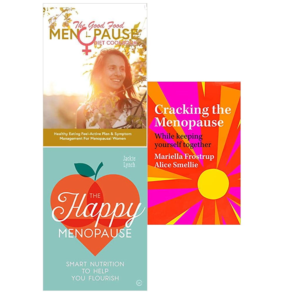 Menopause Series 3 Books Set (Cracking the Menopause, The Happy Menopa ...