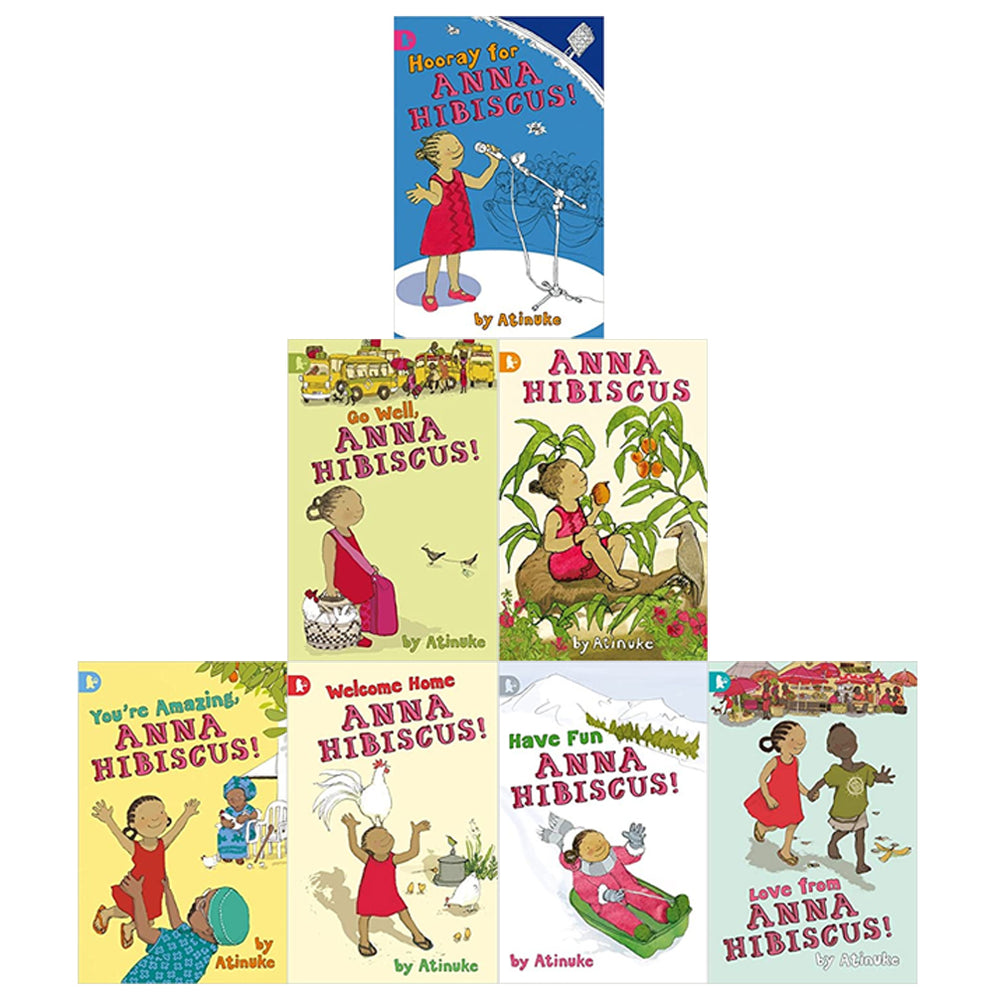 Anna Hibiscus Series 7 Books Collection Set by Atinuke Paperback NEW | The Book Bundle