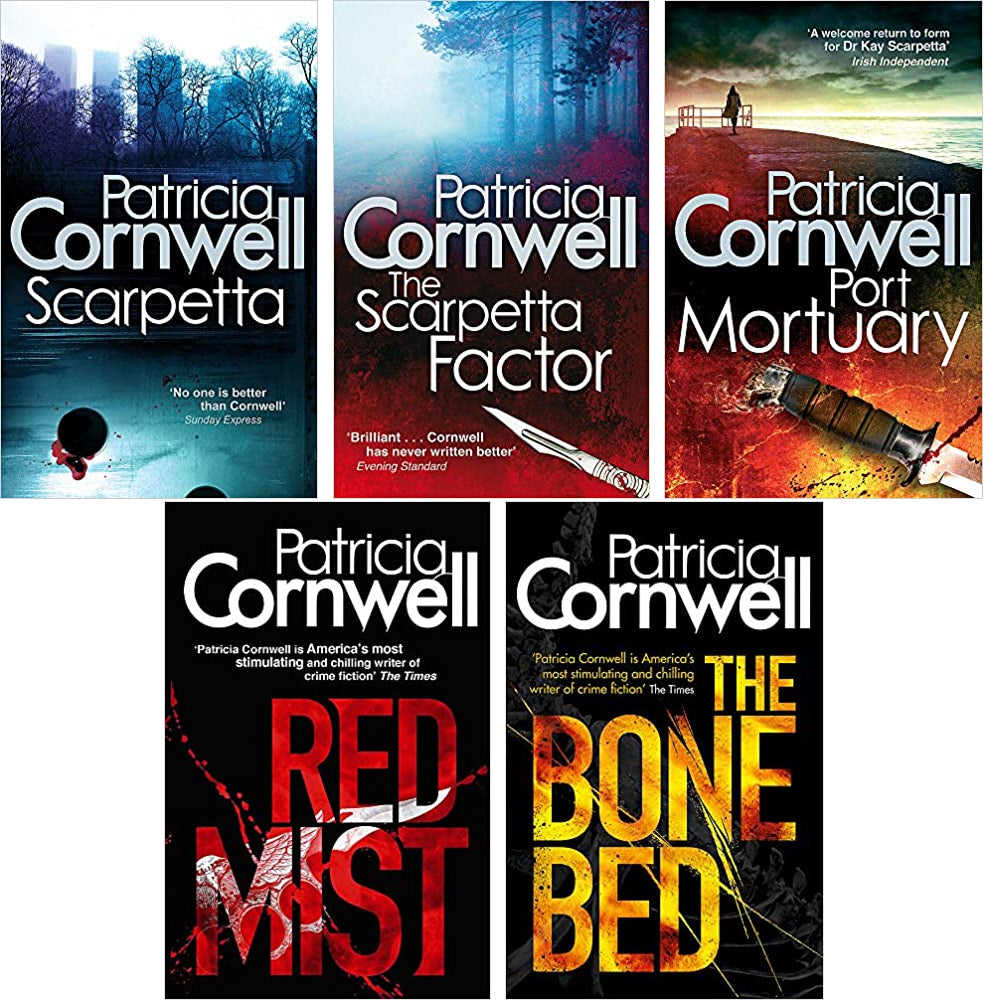 Scarpetta Series By Patricia Cornwell 5 Books Set (Scarpetta, Factor ...