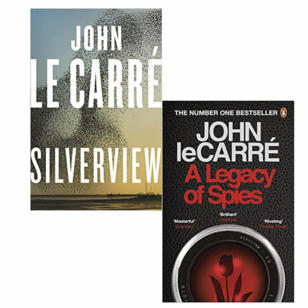John Le Carré 2 Books Set (Silverview & A Legacy of Spies) | The Book ...
