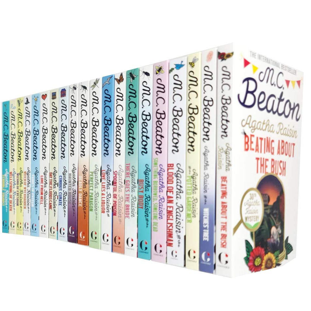 MC Beaton Series 20 Books Collection Set by Agatha Raisin | The Book Bundle