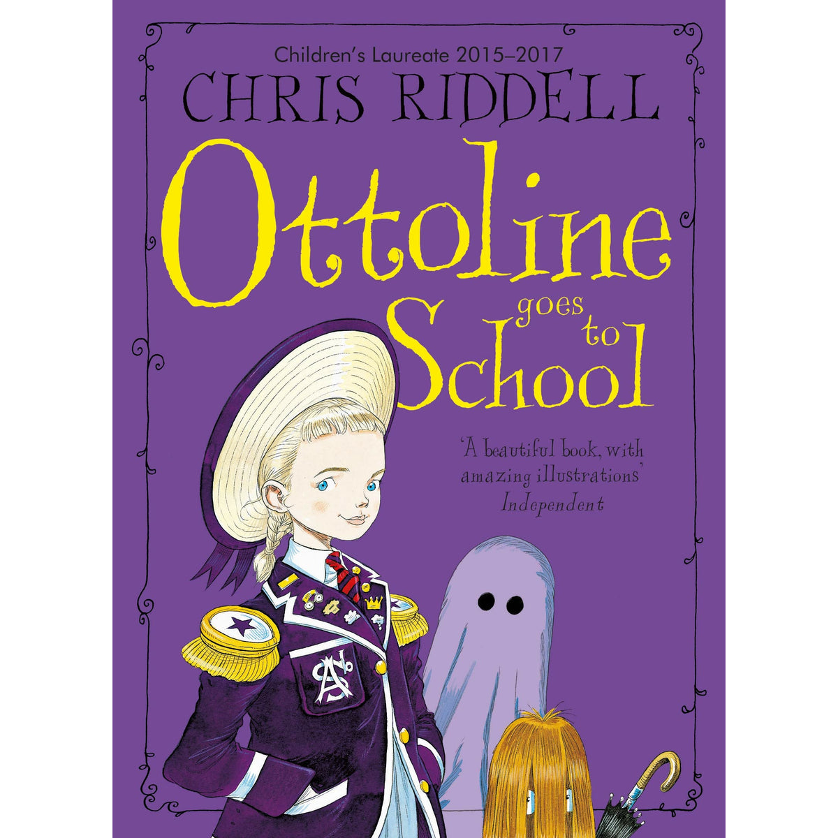 Ottoline Goes to School (Ottoline, 2) By Chris Riddell | The Book Bundle