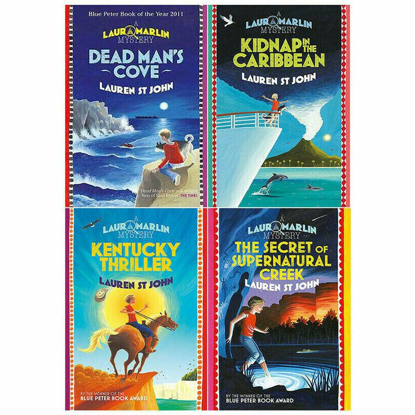 Laura marlin mysteries series 4 Books Collection Set By Lauren St John ...