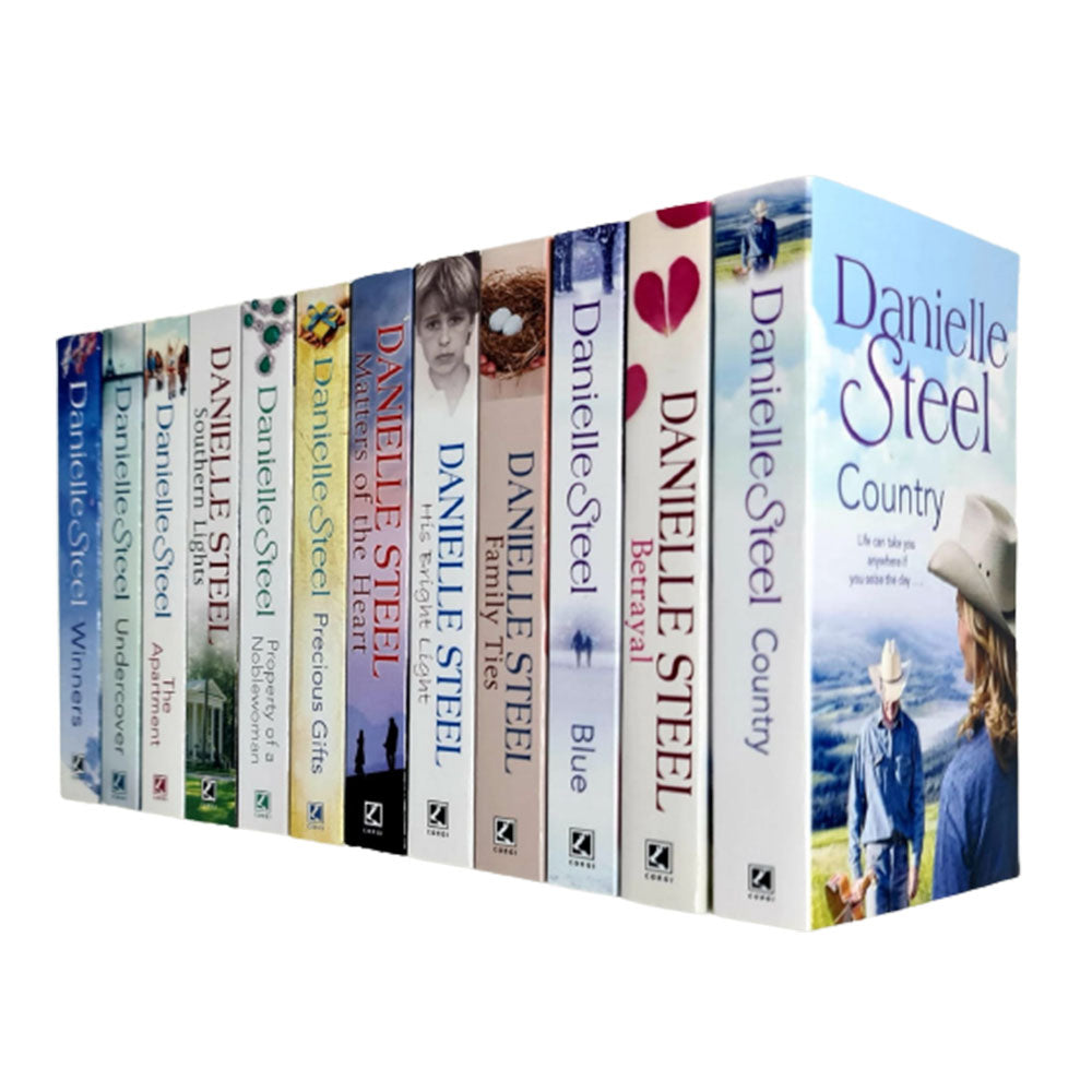 Danielle Steel 12 Books Collection Set Family Ties, Country, Southern ...