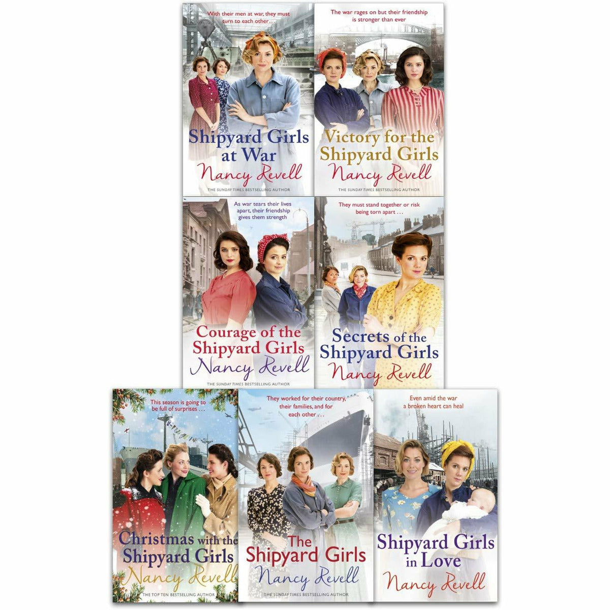 Shipyard Girls Series 7 Books Collection Set