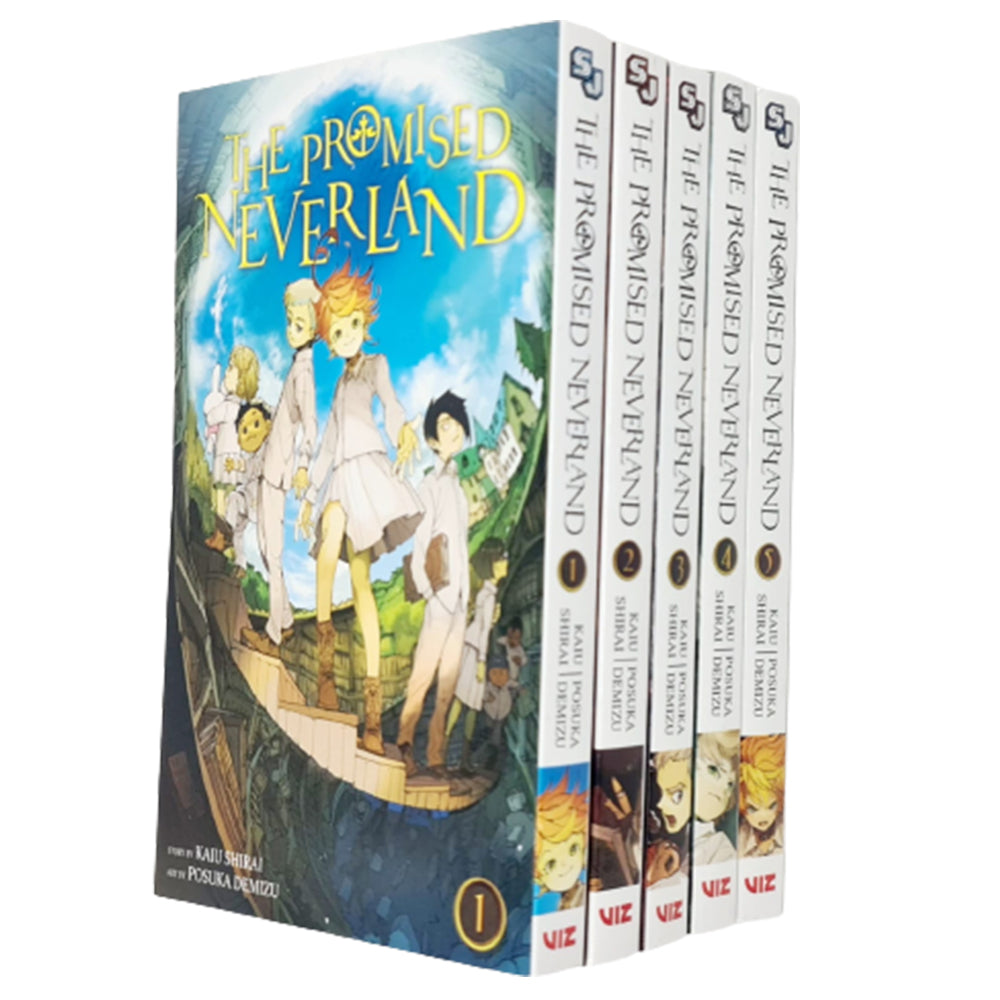 The Promised Neverland Volume 1-5 Collection 5 Books Set by Kaiu Shira ...