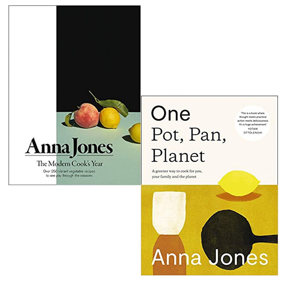 Anna Jones 2 Books Collection Set (The Modern Cook’s Year & One: Pot,