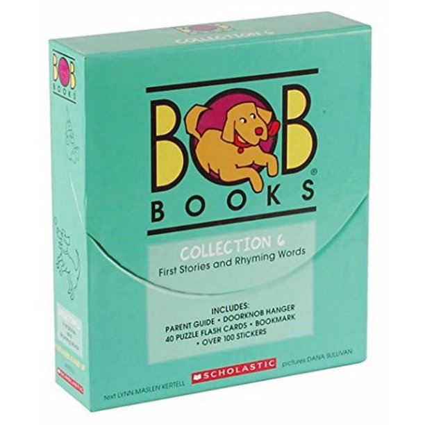 BOB Books Collection 6 Book Box Set [First Stories and Rhyming Words ...