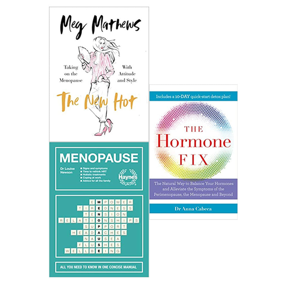 Menopause, The Hormone Fix & The New Hot 3 Books Collection Set — The ...