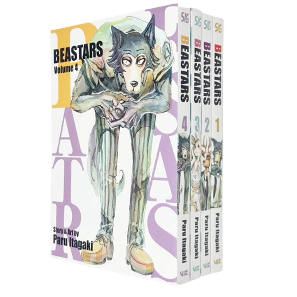Beastars Series Vol 1-4 by Paru Itagaki 4 Books Collection Set | The ...