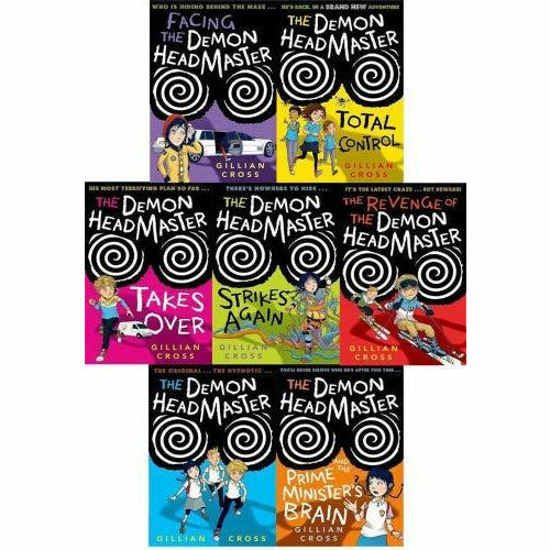 Demon Headmaster Series 7 Books Collection Set by Gillian Cross - Fict ...