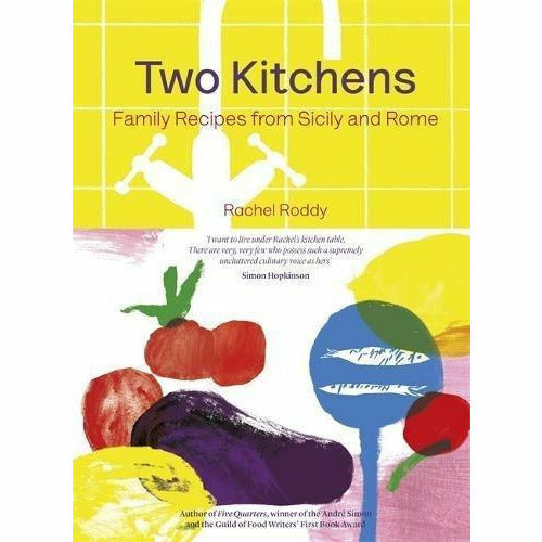 Five Quarters and Two Kitchens 2 Books Collection Set By Rachel Roddy ...