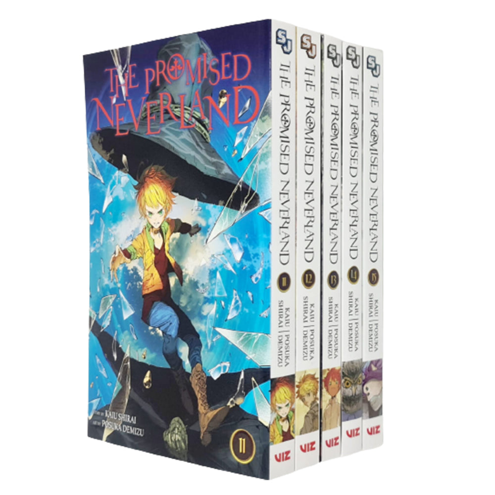 The Promised Neverland Volume 11-15 Collection 5 Books Set by Kaiu ...