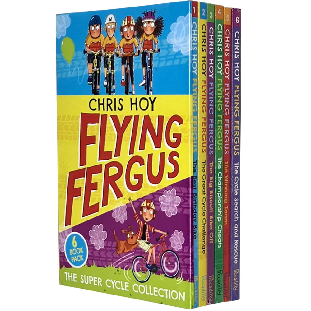 Chris Hoy Flying Fergus The Super Cycle 6 Books Collection Set - Cycle ...