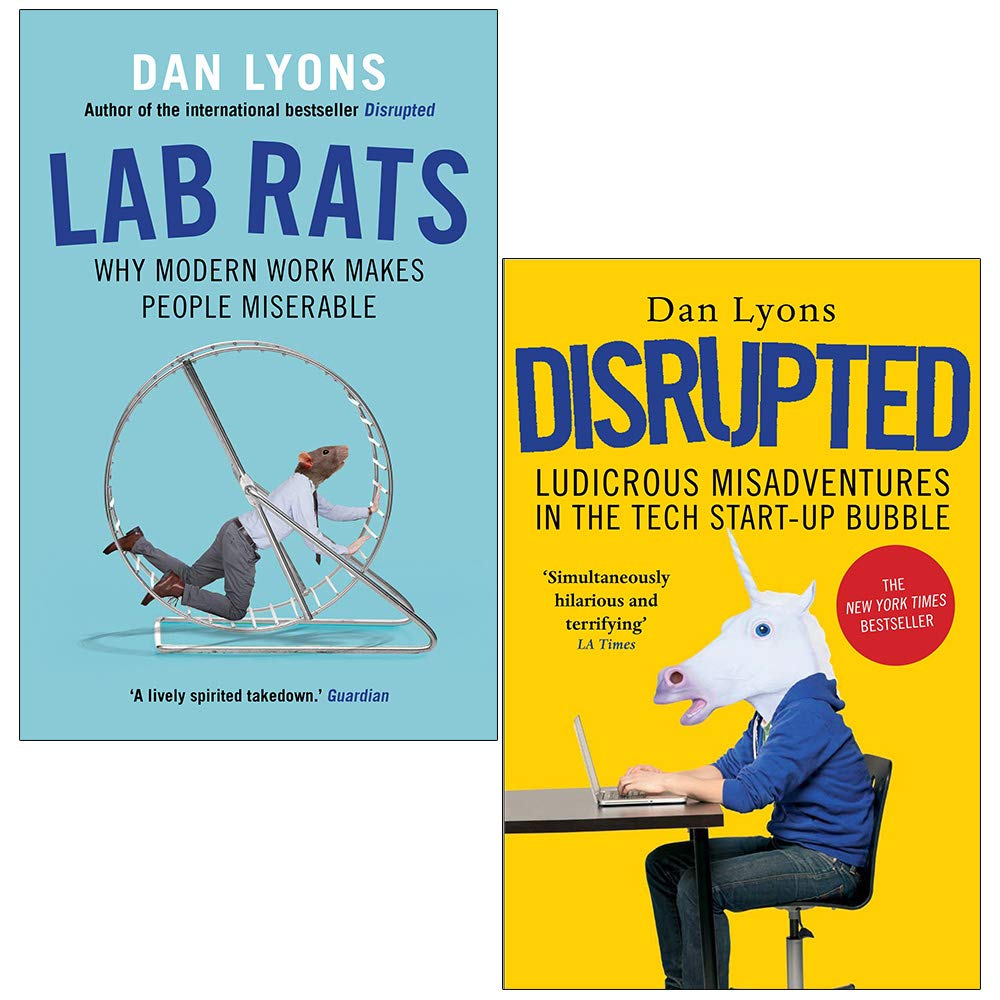 Lab Rats: Why Modern & Disrupted: By Dan Lyons 2 Books Collection Set ...