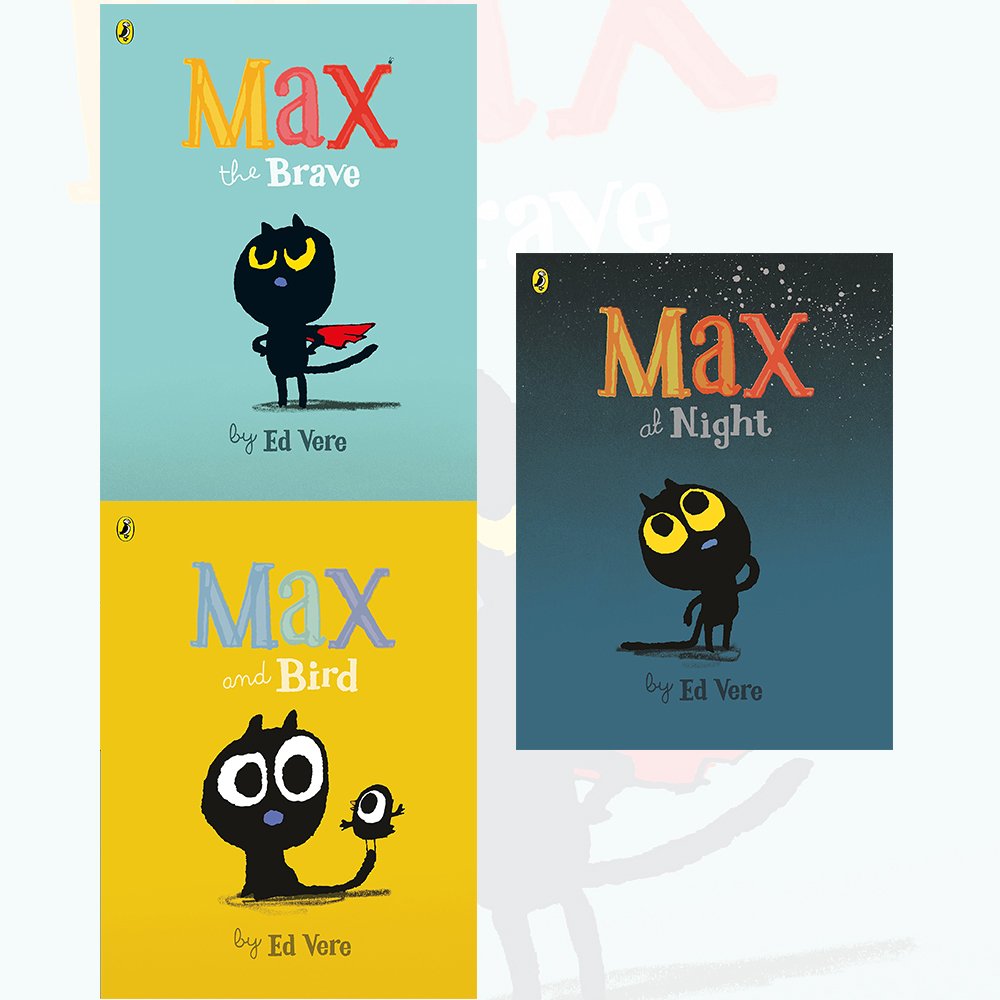 Max The Brave 3 Book Set Ed Vere Collection — The Book Bundle
