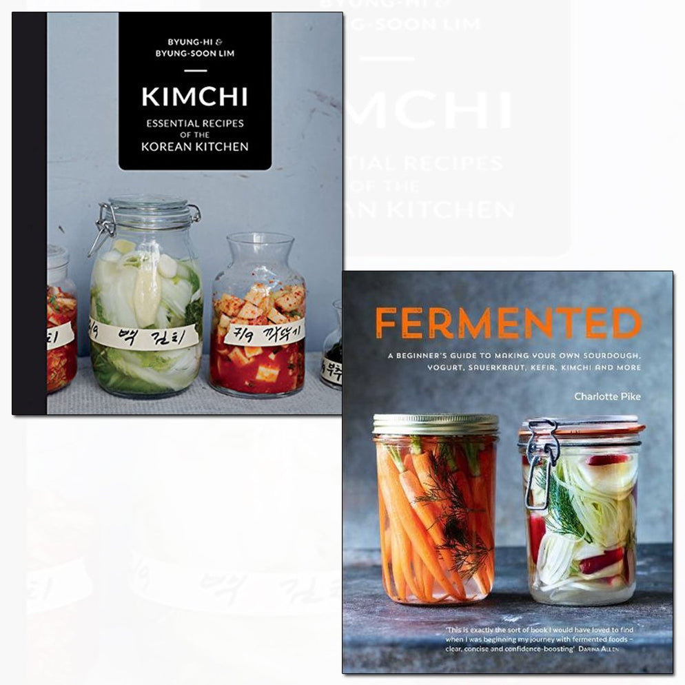 Fermented a beginner's guide and kimchi essential recipes 2 books ...