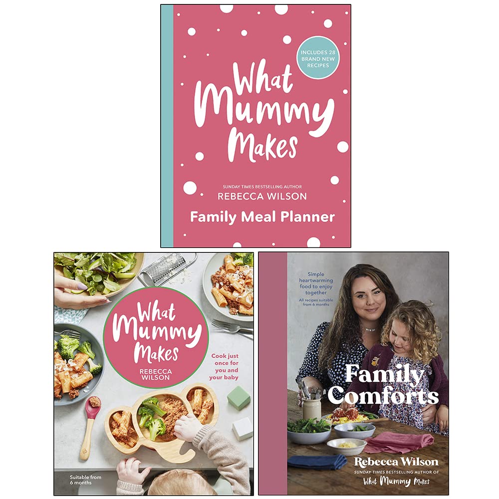 Rebecca Wilson What Mummy Makes Collection 3 Books Set — The Book Bundle